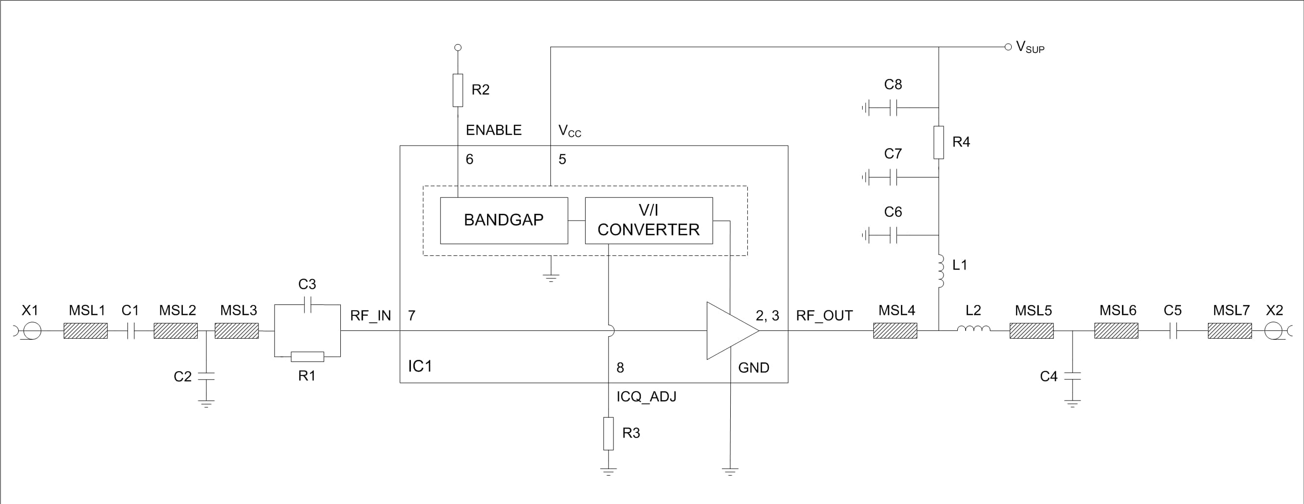 BGA7130 medium power amplifier evaluation kit | NXP Semiconductors