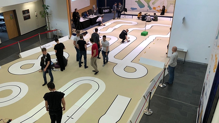 NXP Cup: Students Build and Race Autonomous Model Cars | NXP Semiconductors