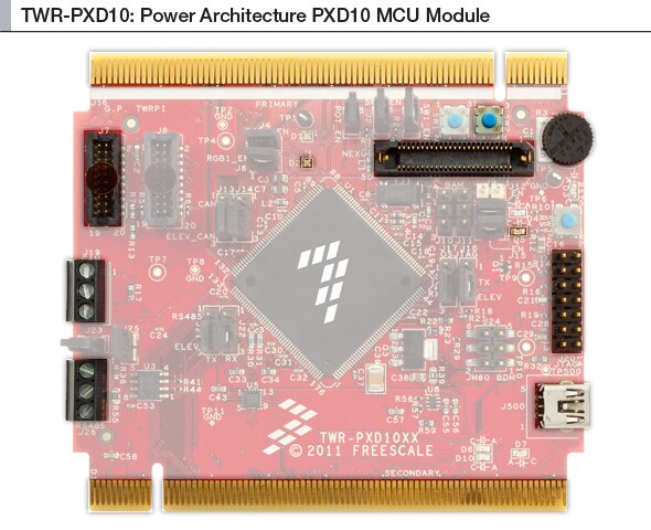 Power Architecture® PXD10 MCU Tower System Module | NXP Semiconductors