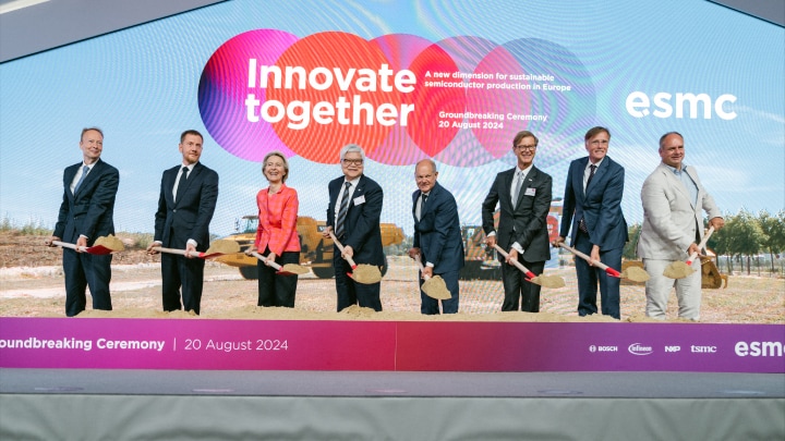 ESMC Breaks Ground on Dresden Fab | NXP Semiconductors