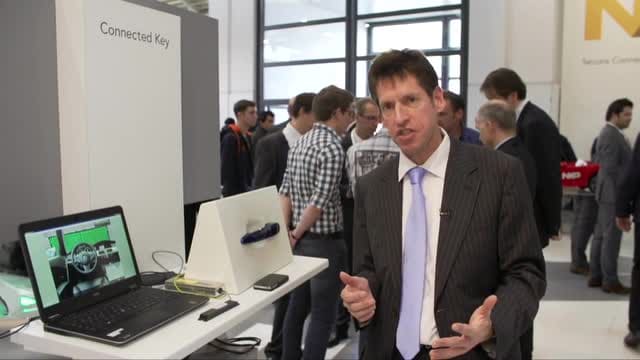 Connected Key Demo at Electronica 2014 Munich, Germany | NXP Semiconductors
