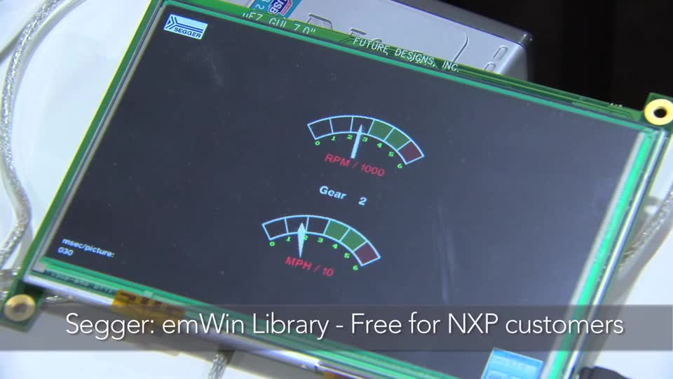 NXP Cortex-M Integrated Graphic and Segmented LCD Drivers NXP Graphic LCD Controller Features ...